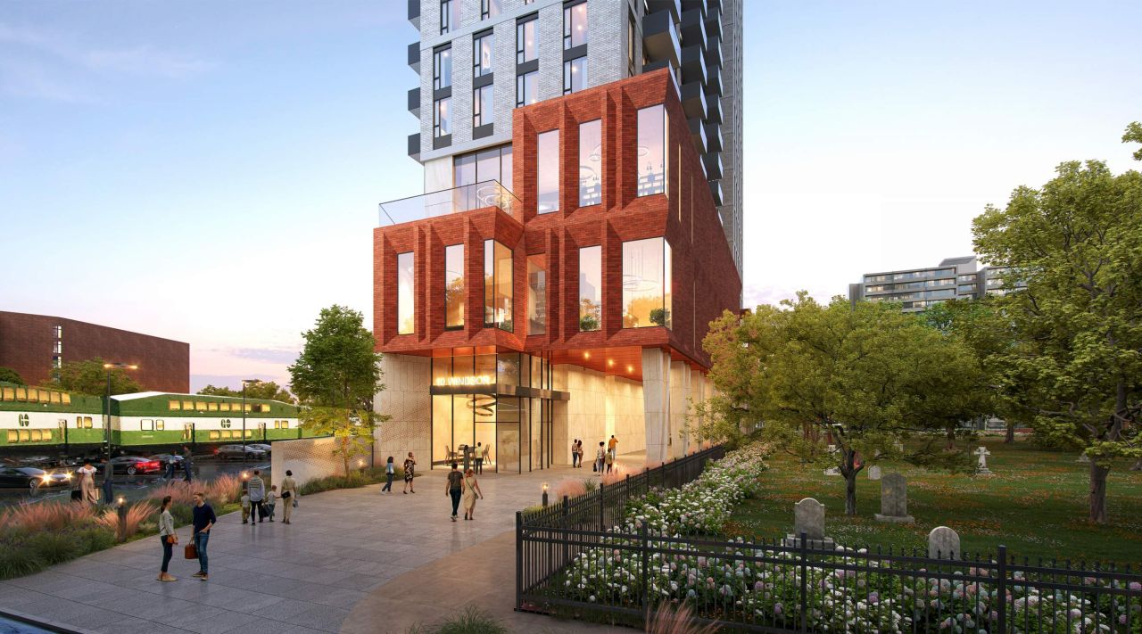 New Owner Proposes Skyscraping Dual Towers Beside Mimico GO | UrbanToronto