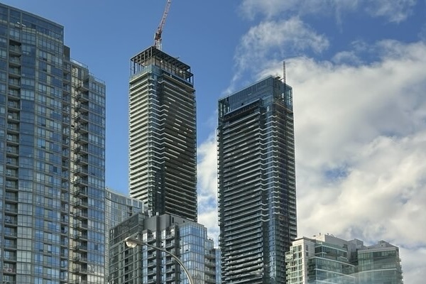 Final Exterior Touches Underway at Concord Canada House | UrbanToronto