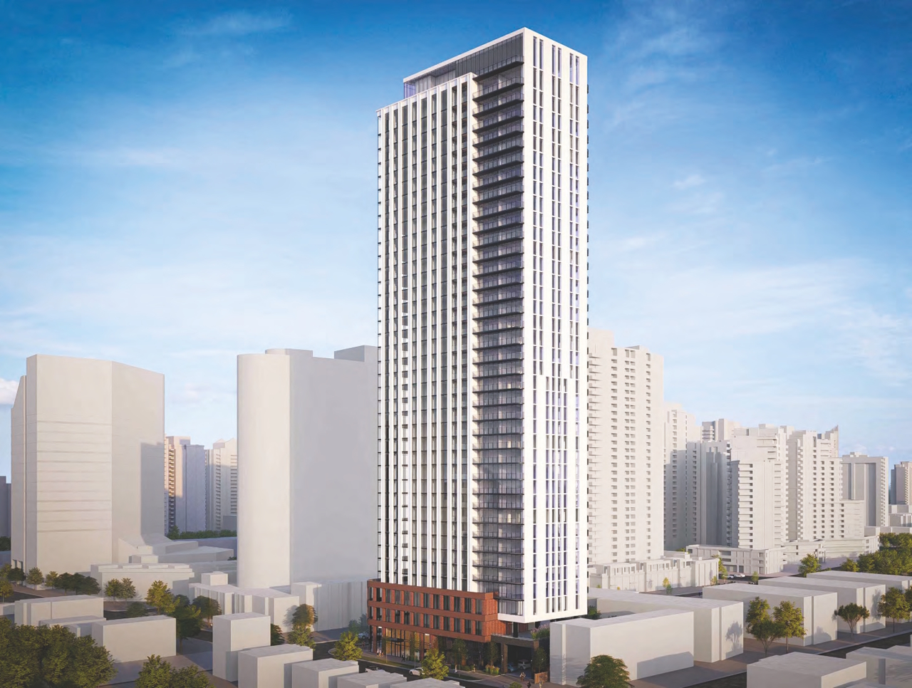38-Storey Rental Tower Proposed West of Finch Station | UrbanToronto