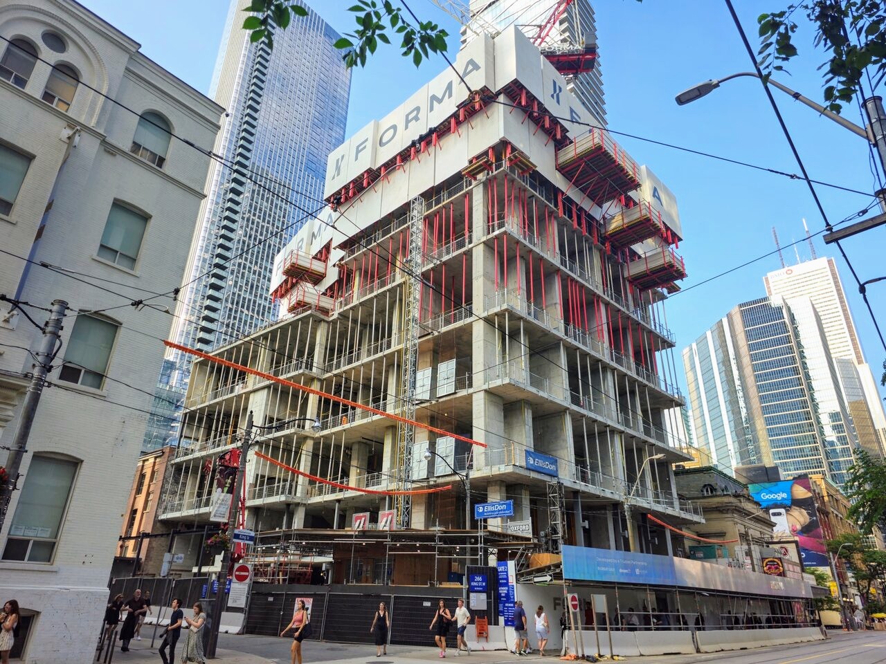 Forma East Tower Reaches 10 Storeys as West Tower Seeks GFA Change ...