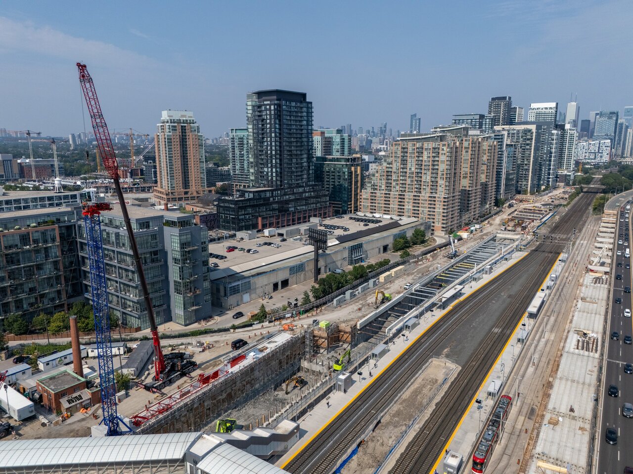 Ontario Line 3 and GO: Exhibition Station Progress, New Renderings | UrbanToronto