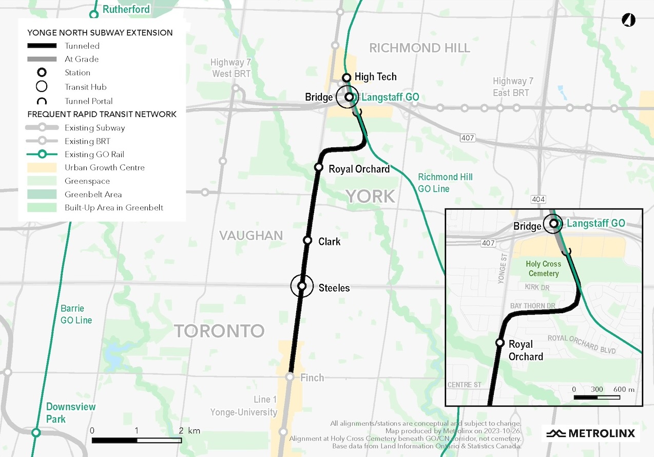 Contract Awarded for Yonge North Subway Extension Tunnels | UrbanToronto
