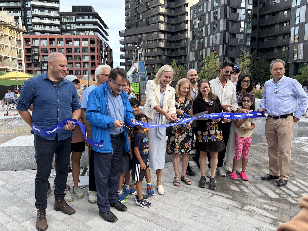 Collecdev-Markee Celebrates Opening of Milton Berger Park | UrbanToronto