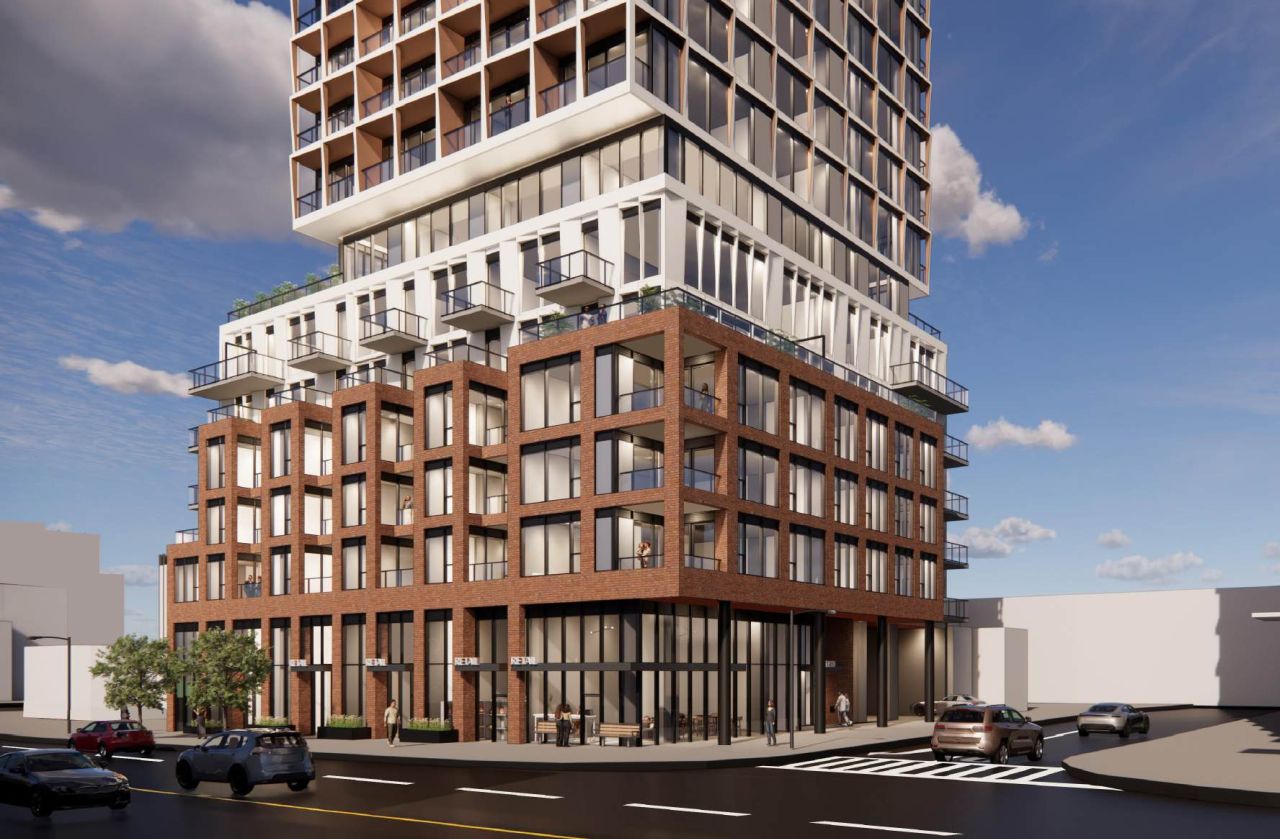 25-Storey Mixed-Use Tower Proposed Beside Keele Station | UrbanToronto