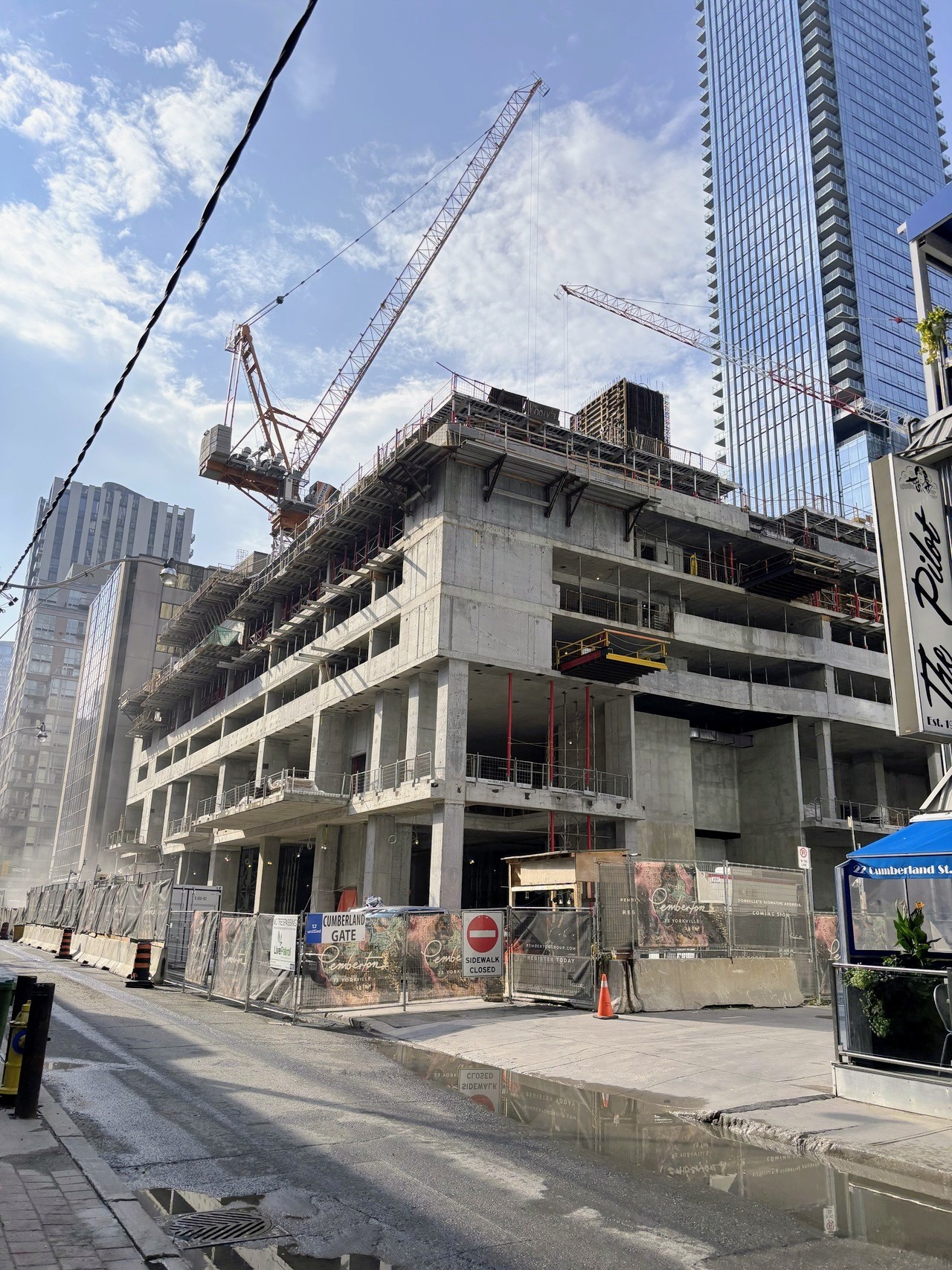 Construction Progressing From Podium to Towers at The Pemberton ...
