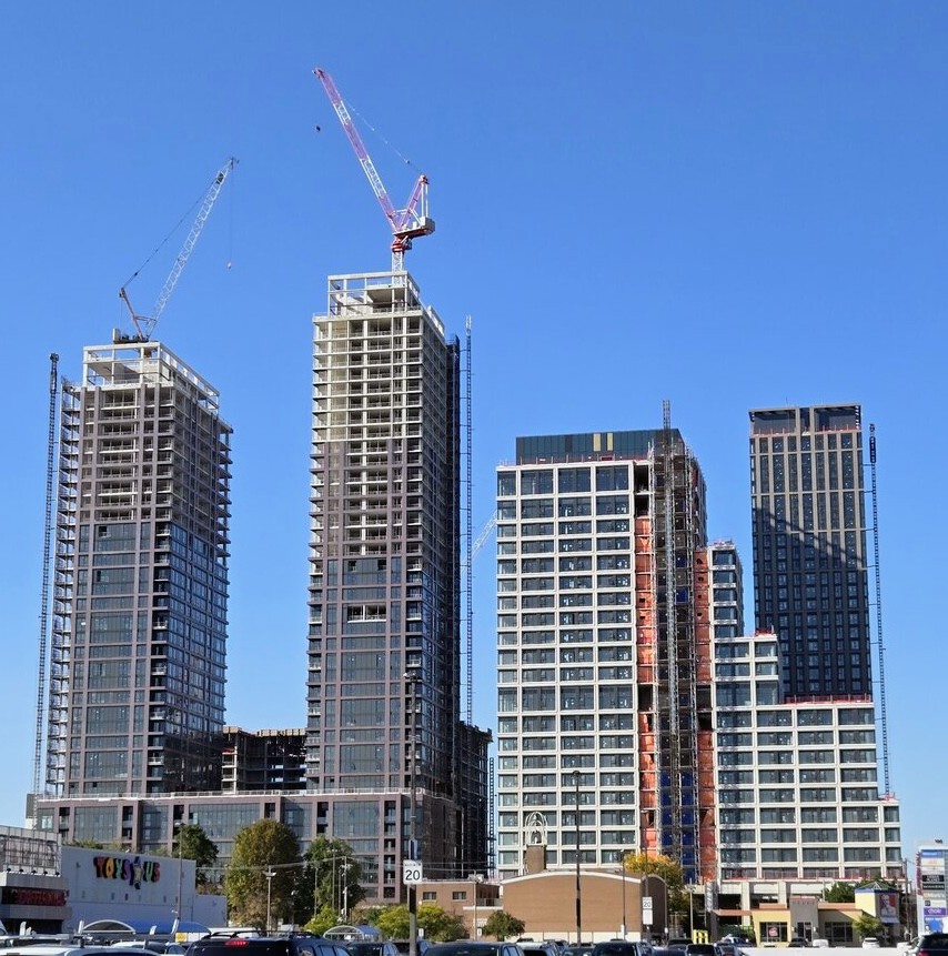 Fitzrovia's and Hazelview's Adjacent Towers Topped Off at Bloor ...