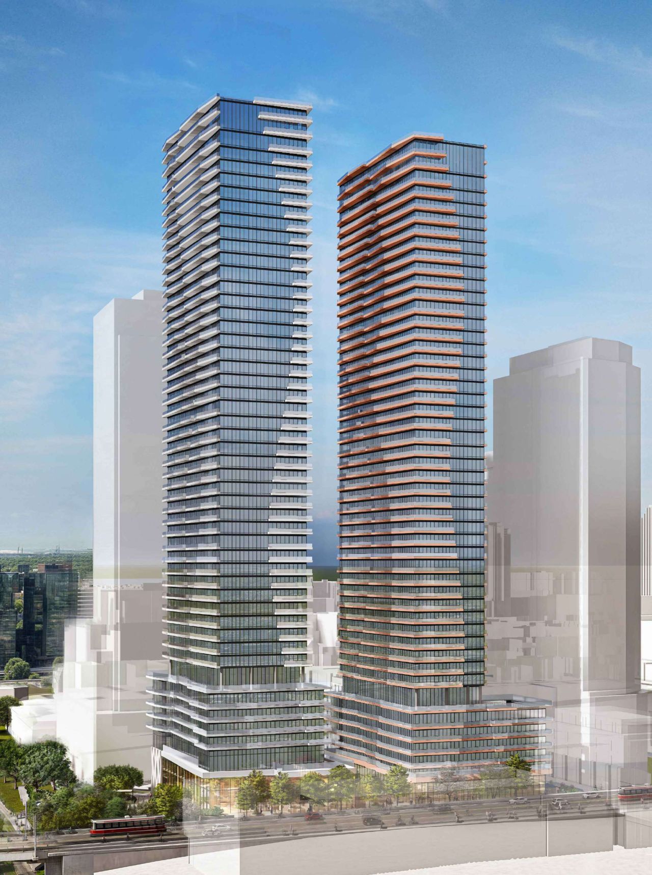 48-Storey Towers Proposed on Dundas at the Don Valley Parkway ...