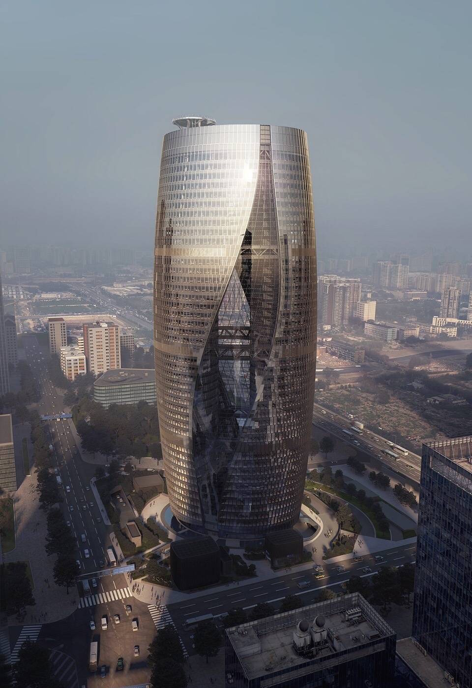 SOHO Li Ze Tower | SkyriseCities