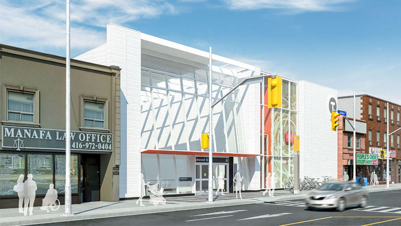 Crosstown LRT: Oakwood Station | UrbanToronto