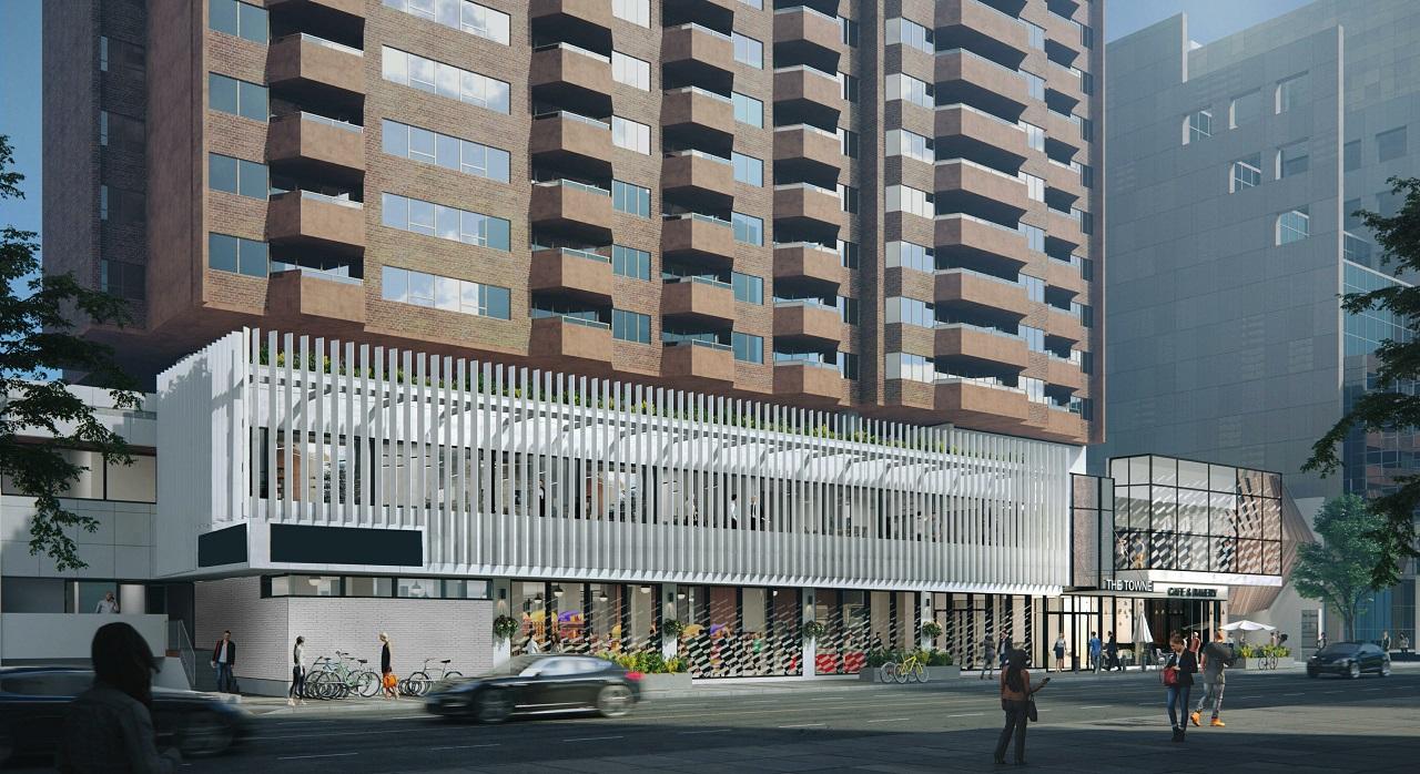 Towne Apartments Podium Renovation | SkyriseCities