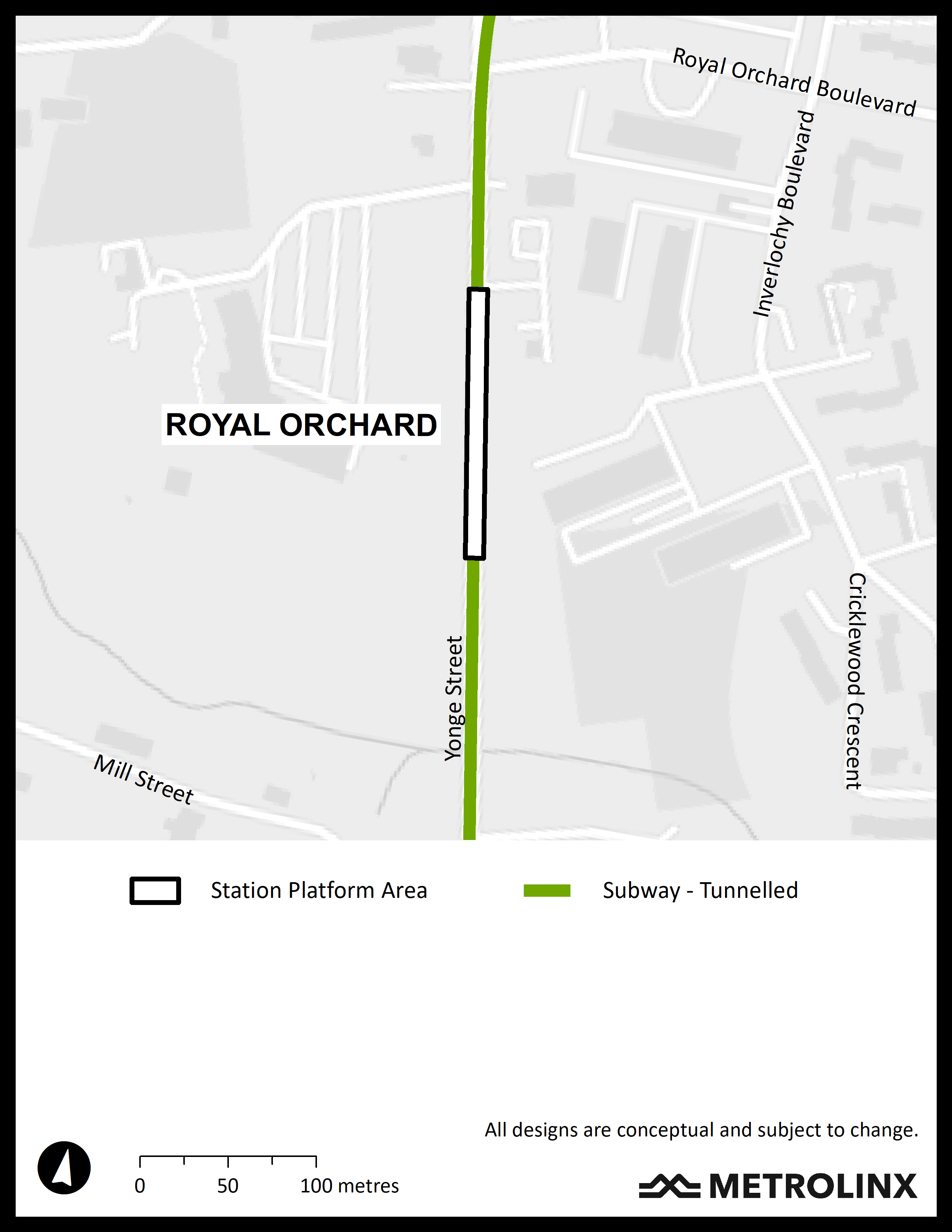 Yonge Line 1: Royal Orchard Station | UrbanToronto