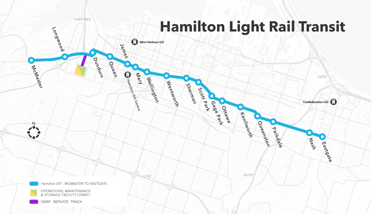 Hamilton Line B LRT | UrbanToronto
