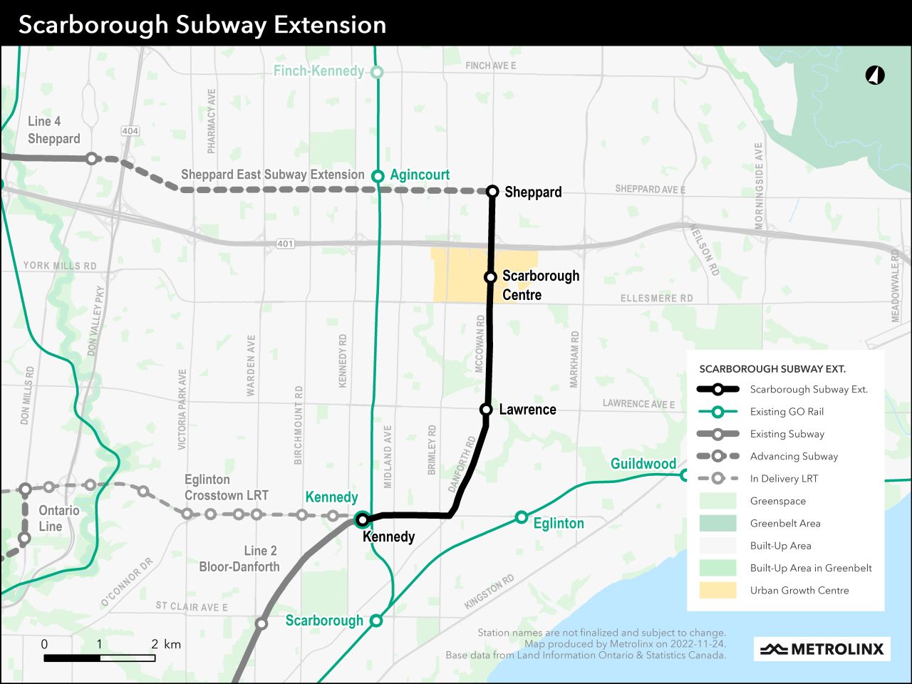 Bloor–Danforth Line 2 Scarborough Subway Extension | UrbanToronto