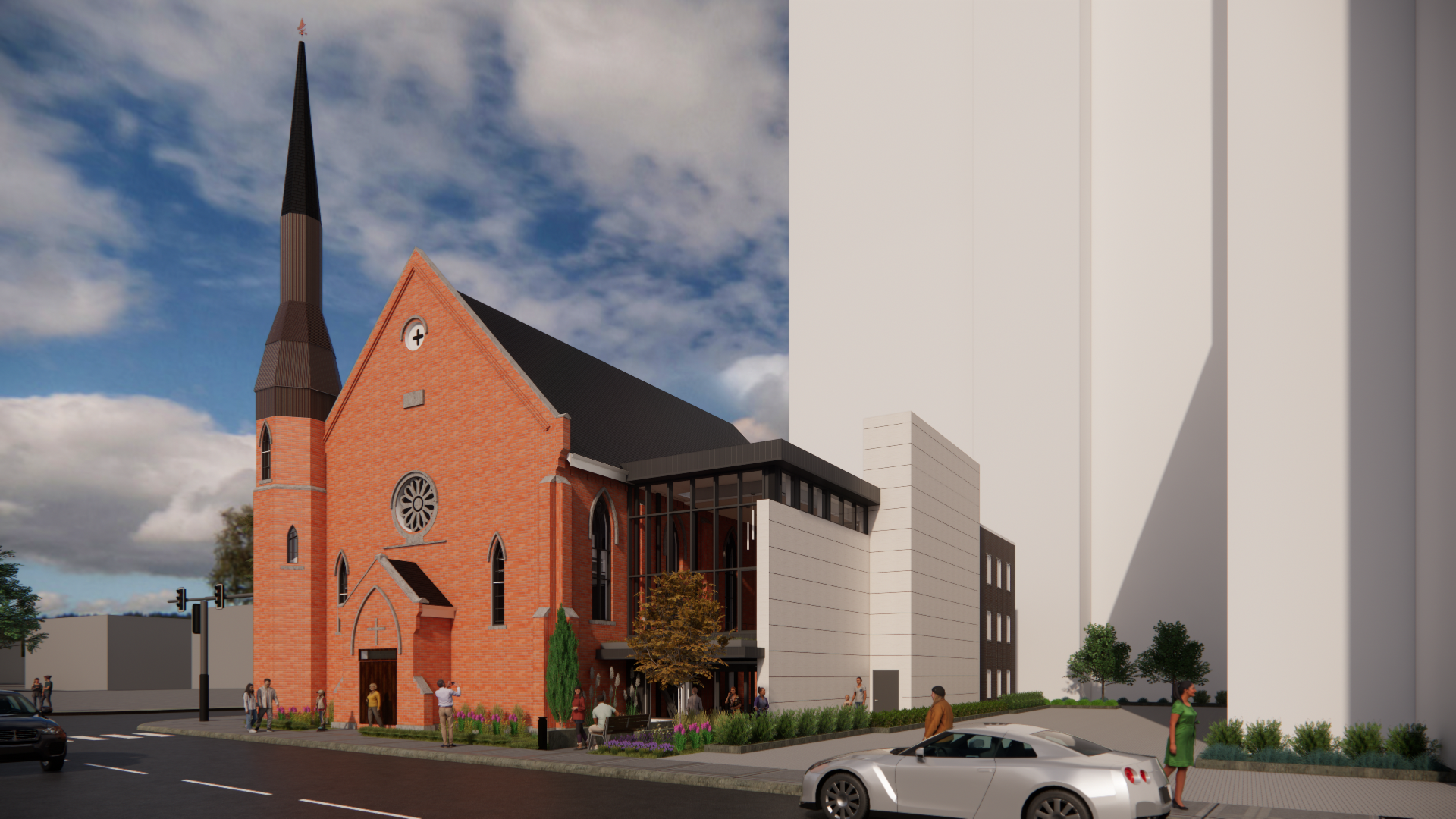 Trinity Lutheran Church Expansion | UrbanToronto